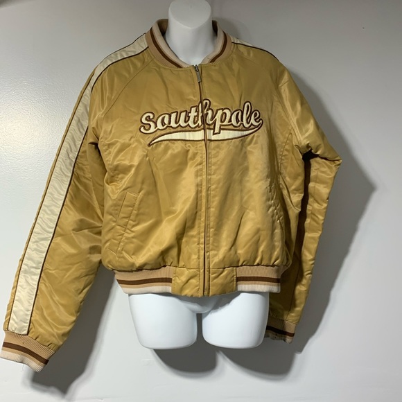 South Pole | Jackets & Coats | South Pole Sateen Retro Varsity ...